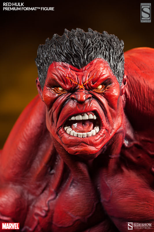 Introducing the Red Hulk Premium Format Figure | Sideshow Collectibles