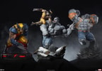 Grey Hulk vs Wolverine Maquette by Sideshow Collectibles | Sideshow ...