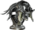 Alien VS Predator PredAlien Life-Size Bust by Sideshow Collectibles ...