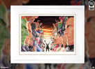 Absolute Justice Battle Fine Art Lithograph by Alex Ross | Sideshow ...