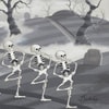 The Skeleton Dance Art Print by Disney Fine Art | Sideshow Collectibles