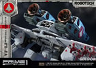 Robotech Saga VF-1J Officers Veritech Guardian Mode Statue b | Sideshow ...