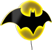 Batman LED Logo Wall Light | Sideshow Collectibles