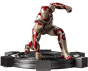Iron Man Mark XLII Art Scale 1:10 Statue by Iron Studios | Sideshow ...