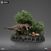 T-Rex Chase Demi Art Scale Statue by Iron Studios | Sideshow Collectibles