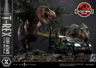 T-Rex Cliff Attack Diorama by Prime 1 Studio | Sideshow Collectibles