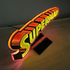 Vintage Superman LED Logo Light (Small) Wall Light by Brandlite ...