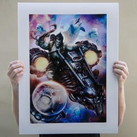 DC Comics Lobo The Last Czarnian Premium Art Print by Sidesh | Sideshow ...
