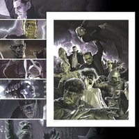 Universal Monsters Variant Fine Art Lithograph Set by Alex Ross Art ...