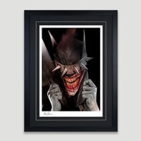 The Batman Who Laughs Print by Ben Oliver | Sideshow Collectibles