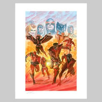 X-Men: Tribute Fine Art Lithograph by Alex Ross | Sideshow Collectibles