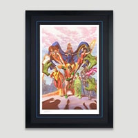 Teen Titans: Tribute Fine Art Lithograph by Alex Ross | Sideshow ...