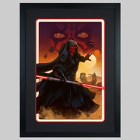 Darth Maul: The Phantom Menace Fine Art Print by Vance Kelly | Sideshow ...