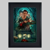 Evil Dead 2: Dead by Dawn Fine Art Print by Ruiz Burgos | Sideshow ...