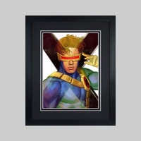 X-Men Portraits: Cyclops Fine Art Print by Uzuri | Sideshow Collectibles