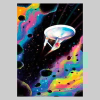 USS Enterprise - Star Trek The Original Series Art Print by Vice Press ...