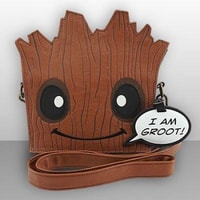 Marvel Groot Die Cut Crossbody Bag Apparel by Loungefly | Sideshow ...