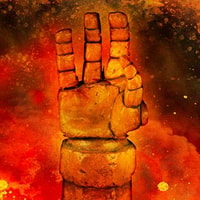 Hellboy Right Hand of Doom Replica | Sideshow Collectibles