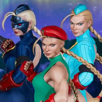 Street Fighter Cammy Evolution Statue Set by Pop Culture Shock ...