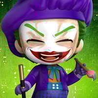 Joker (Laughing Version) Cosbaby(s) by Hot Toys | Sideshow Joker (Laughing Version) Cosbaby(s) by Hot Toys | Sideshow