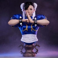 Chun-Li Life-Size Bust by PCS | Sideshow Collectibles