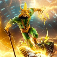 Electro 1:10 BDS Art Scale Statue by Iron Studios | Sideshow Collectibles