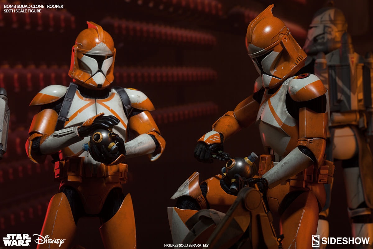 Star Wars Bomb Squad Clone Trooper: Ordnance Specialist Sixt | Sideshow ...