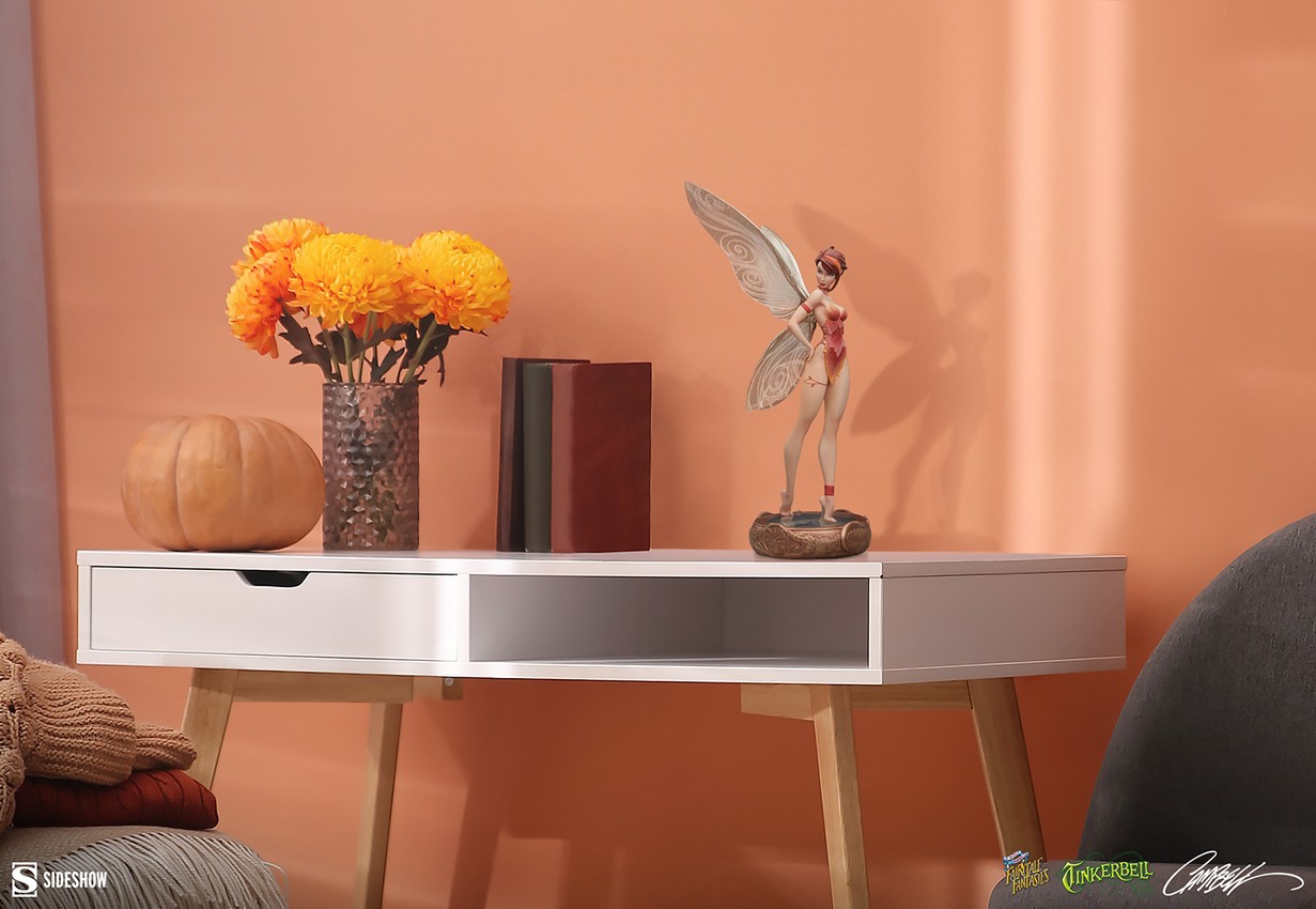 J Scott Campbell Tinkerbell (Fall Variant) Statue | Sideshow Collectibles