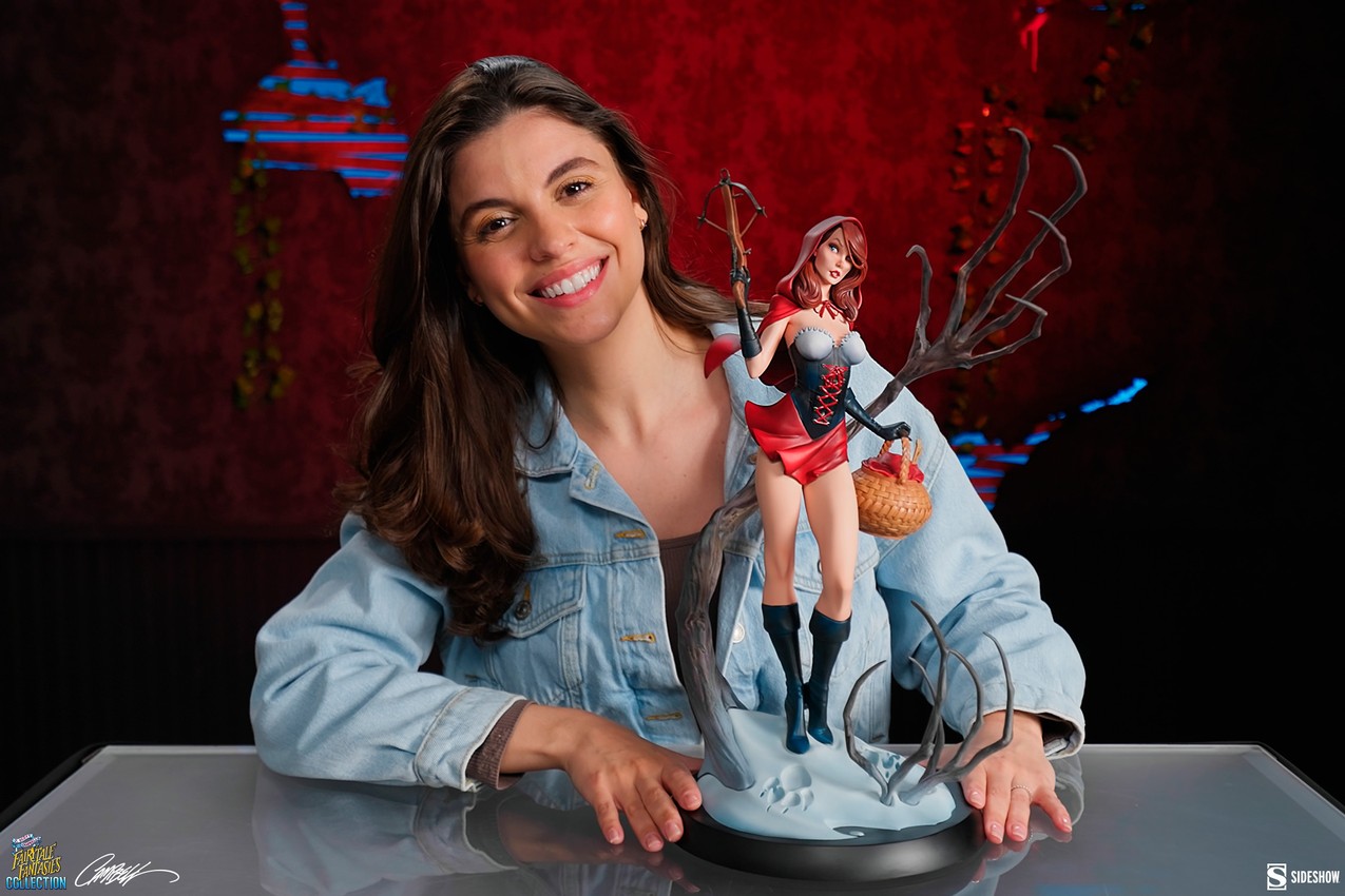J Scott Campbell Red Riding Hood Statue | Sideshow Collectibles