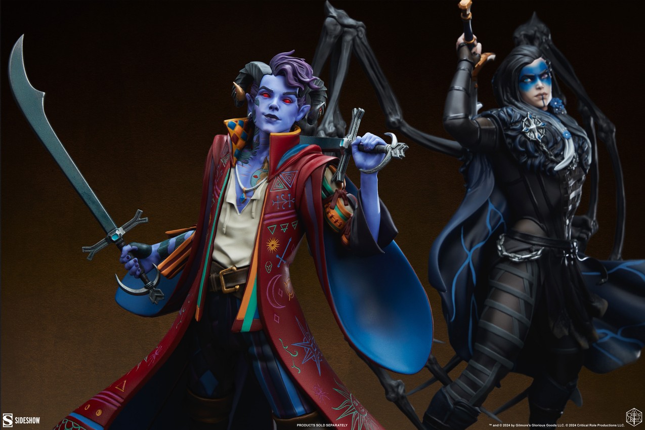 Mollymauk Tealeaf - Mighty Nein Statue by Sideshow Collectibles ...