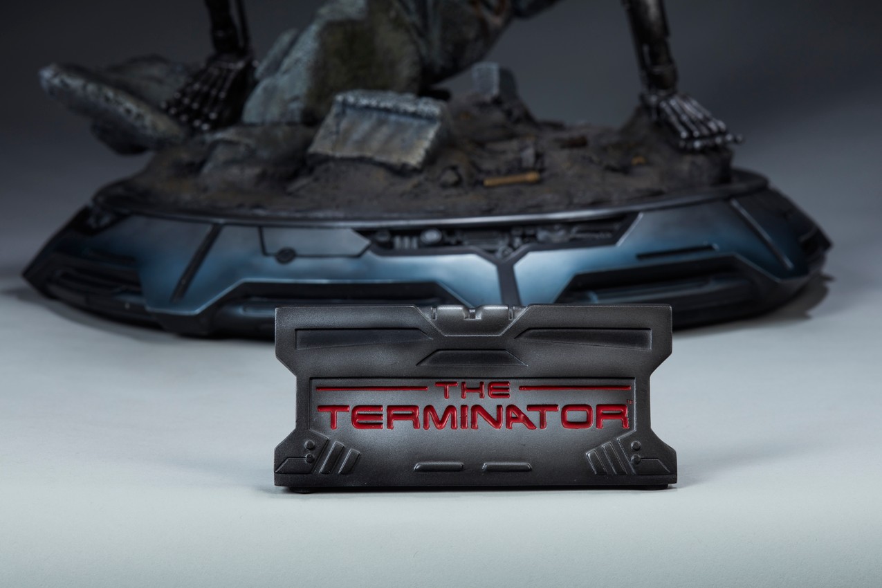 Terminator Terminator T-800 Endoskeleton Maquette by Sidesho | Sideshow ...