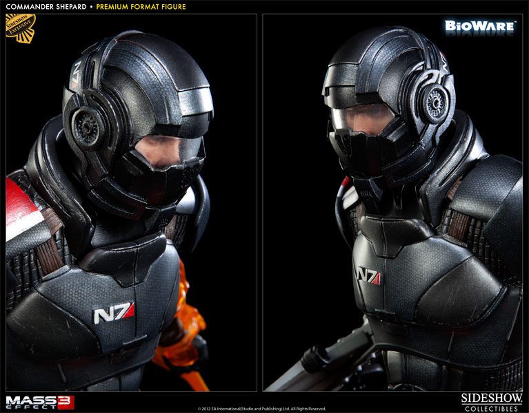 Mass Effect Commander Shepard Premium Format™ Figure by Sideshow ...