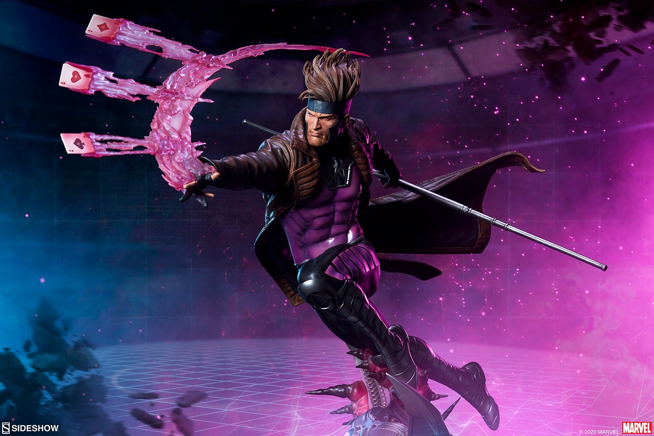 Marvel Gambit Maquette by Sideshow Collectibles | Sideshow Collectibles
