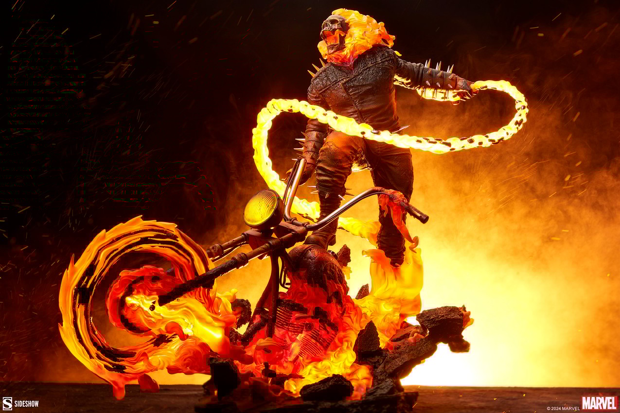Ghost Rider (Classic Variant) Premium Format Figure by Sideshow ...