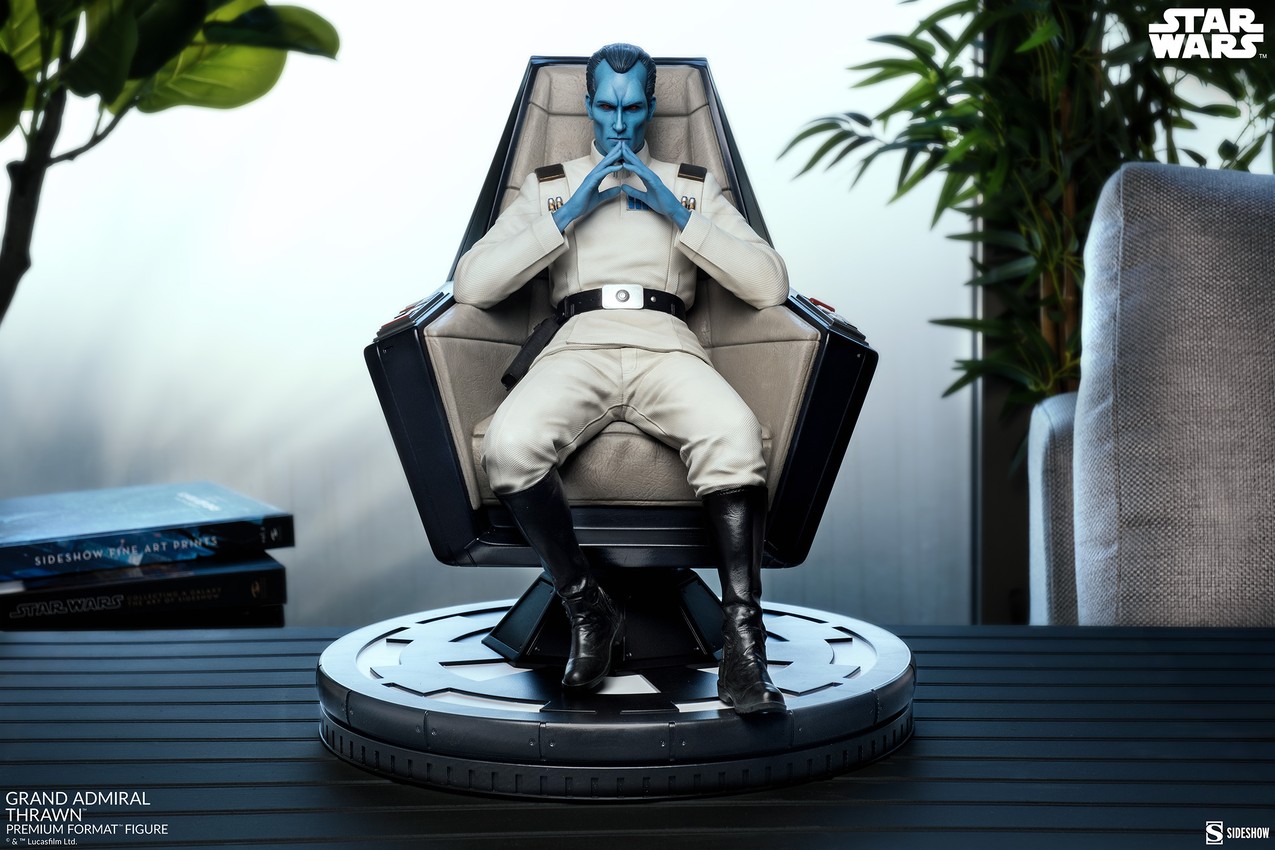 Grand Admiral Thrawn™ Premium Format™ Figure by Sideshow Collectibles ...