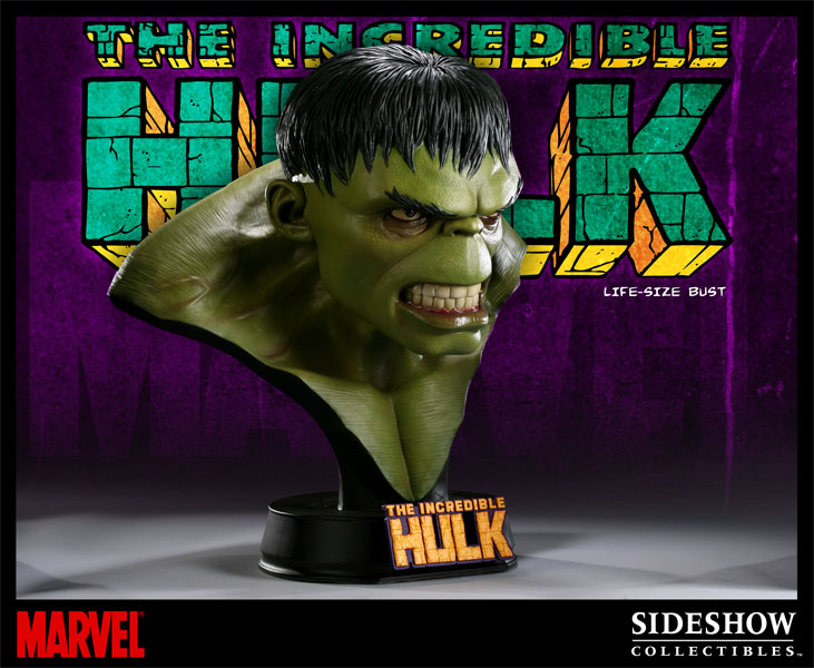 Marvel Hulk Life-Size Bust by Sideshow Collectibles | Sideshow Collectibles