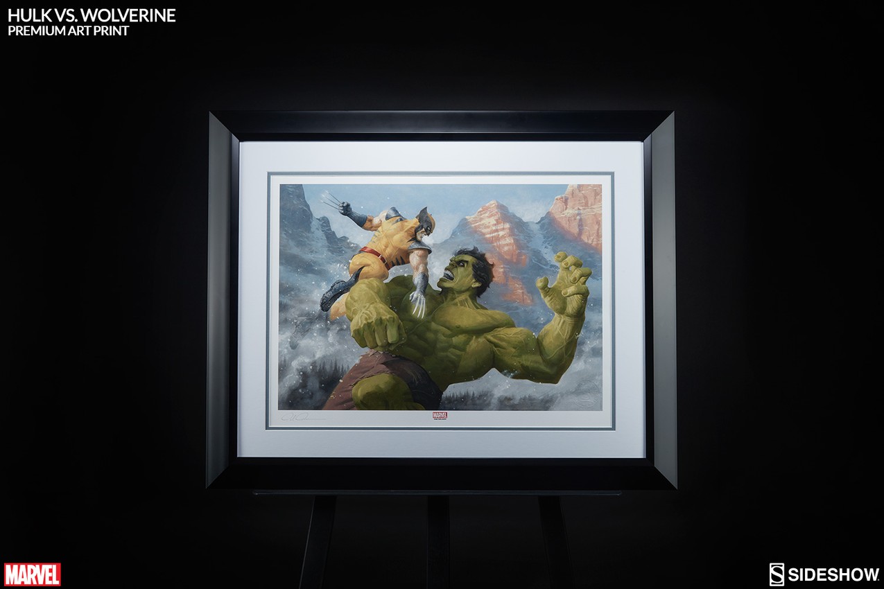 Marvel Hulk and Wolverine First Appearance Variant Art Print | Sideshow ...