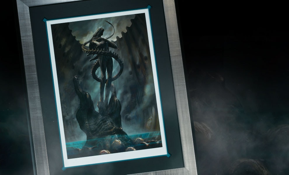 Alien Alien Internecivus raptus Premium Art Print by Sidesho | Sideshow ...