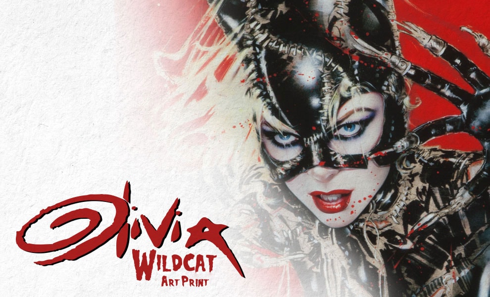 DC Comics Wildcat Art Print by Olivia De Berardinis | Sideshow Collectibles