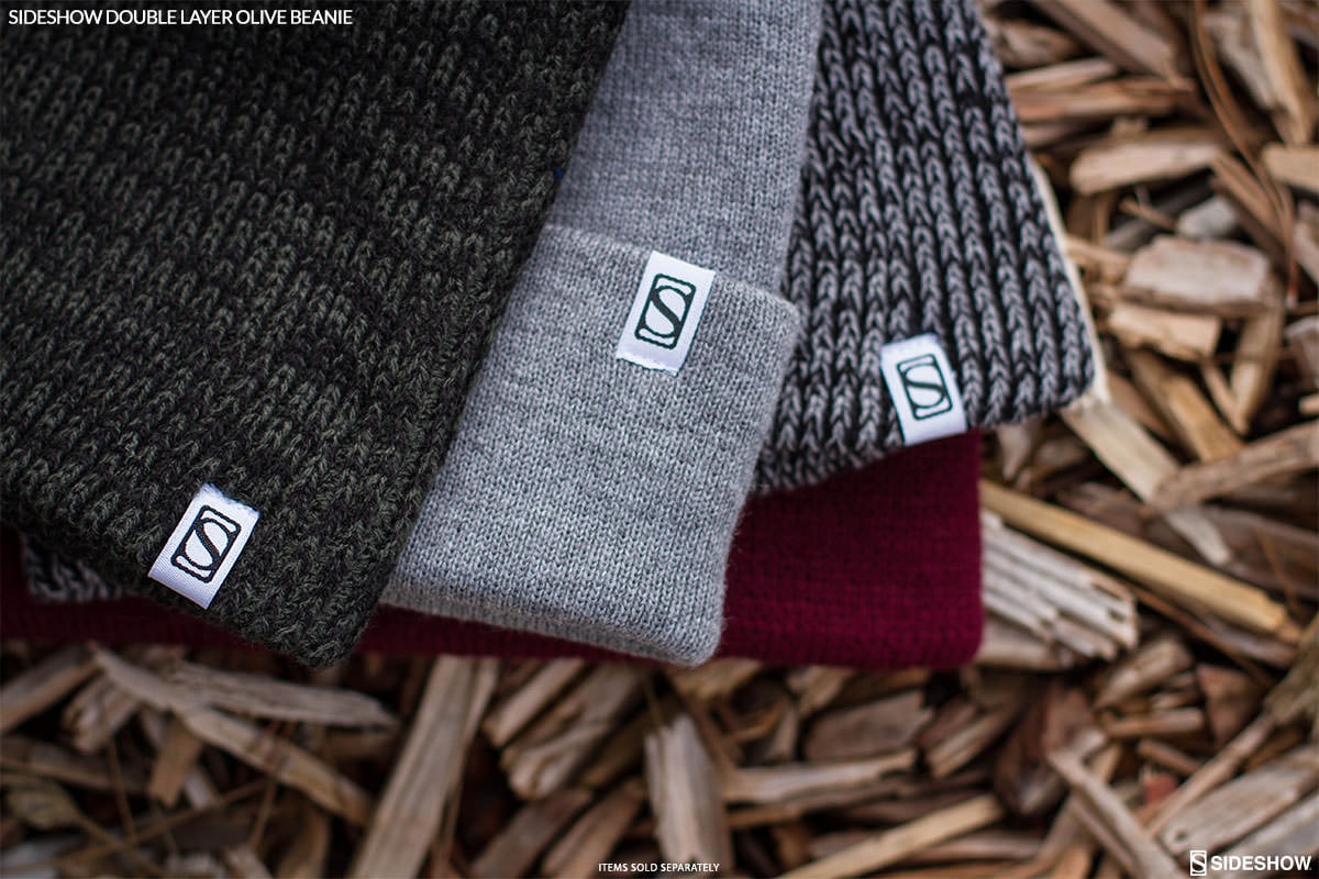 Sideshow Collectibles Sideshow Double Layer Knit Olive Beani | Sideshow ...