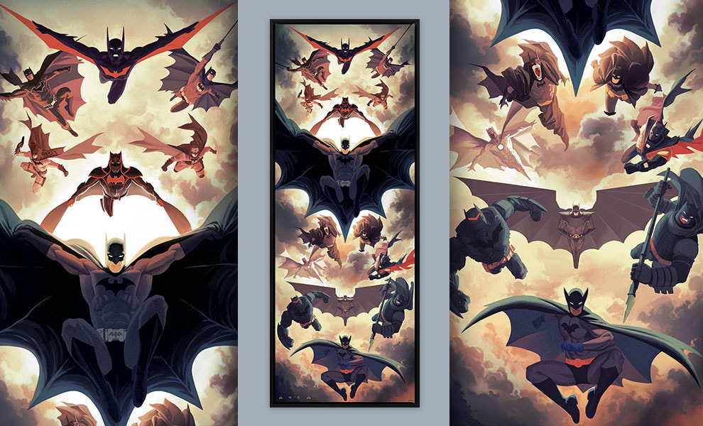 The DC Comics Batman Legacy Fine Art Print by Kris Anka | Sideshow ...