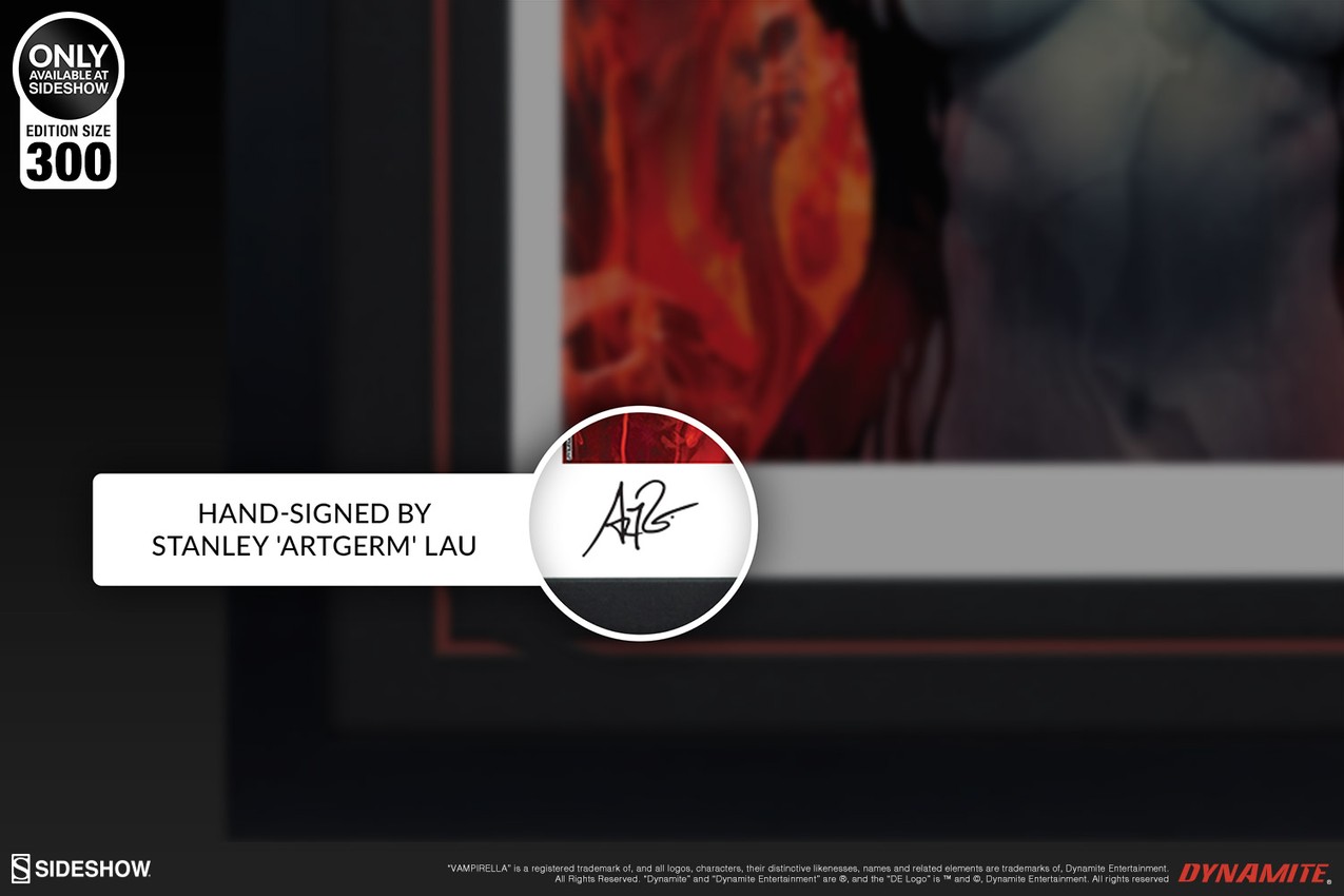 Vampirella #2 Fine Art Print by Stanley Artgerm Lau | Sideshow Collectibles