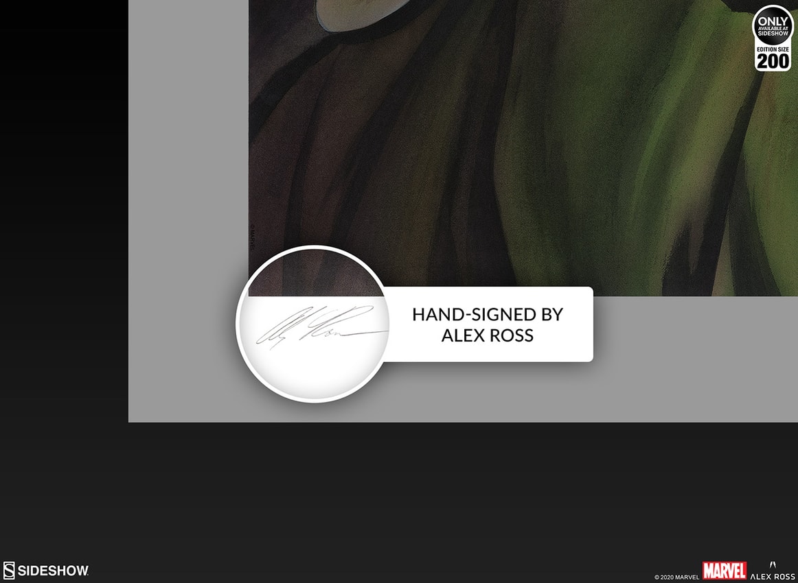 Marvel Doctor Doom Fine Art Lithograph by Alex Ross Art | Sideshow ...