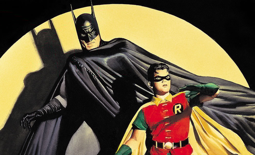 The Dynamic Duo Fine Art Lithograph by Alex Ross | Sideshow Collectibles