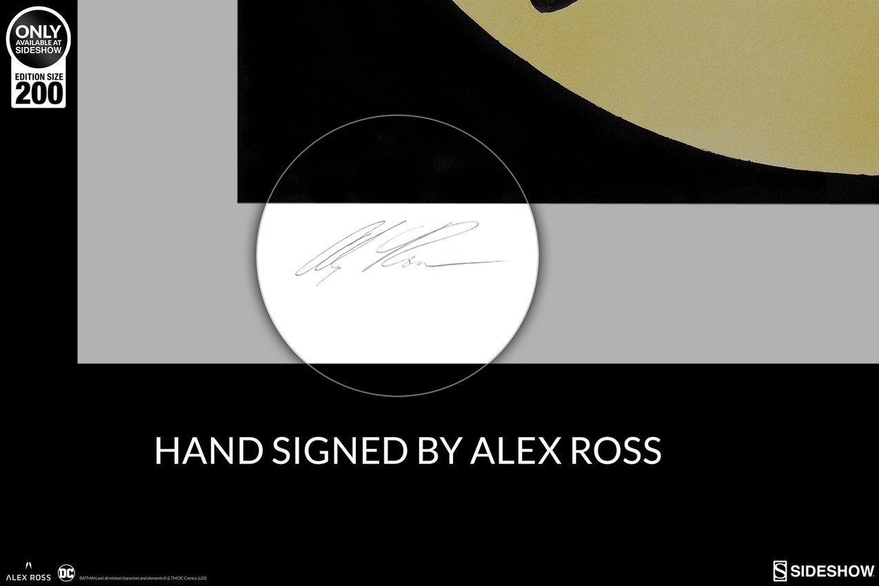 The Dynamic Duo Fine Art Lithograph by Alex Ross | Sideshow Collectibles