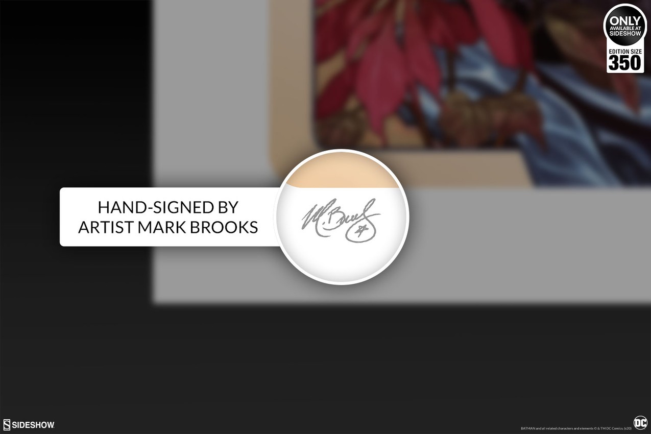 Batman & Catwoman Print by Mark Brooks | Sideshow Collectibles