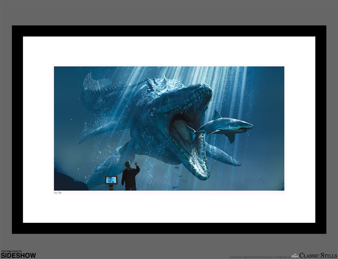 The Mosasaurus Fine Art Print | Sideshow Collectibles