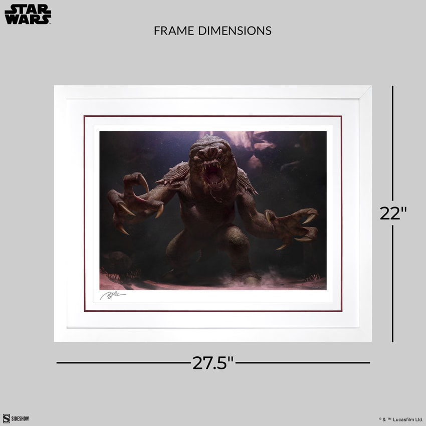 The Rancor Fine Art Print by RJ Palmer | Sideshow Collectibles