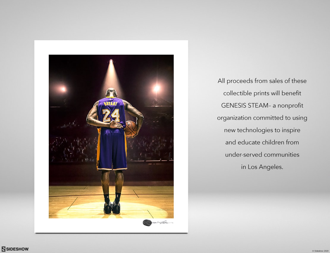 Kobe Bryant - The Final Bow Fine Art Print by Michael Muller | Sideshow ...