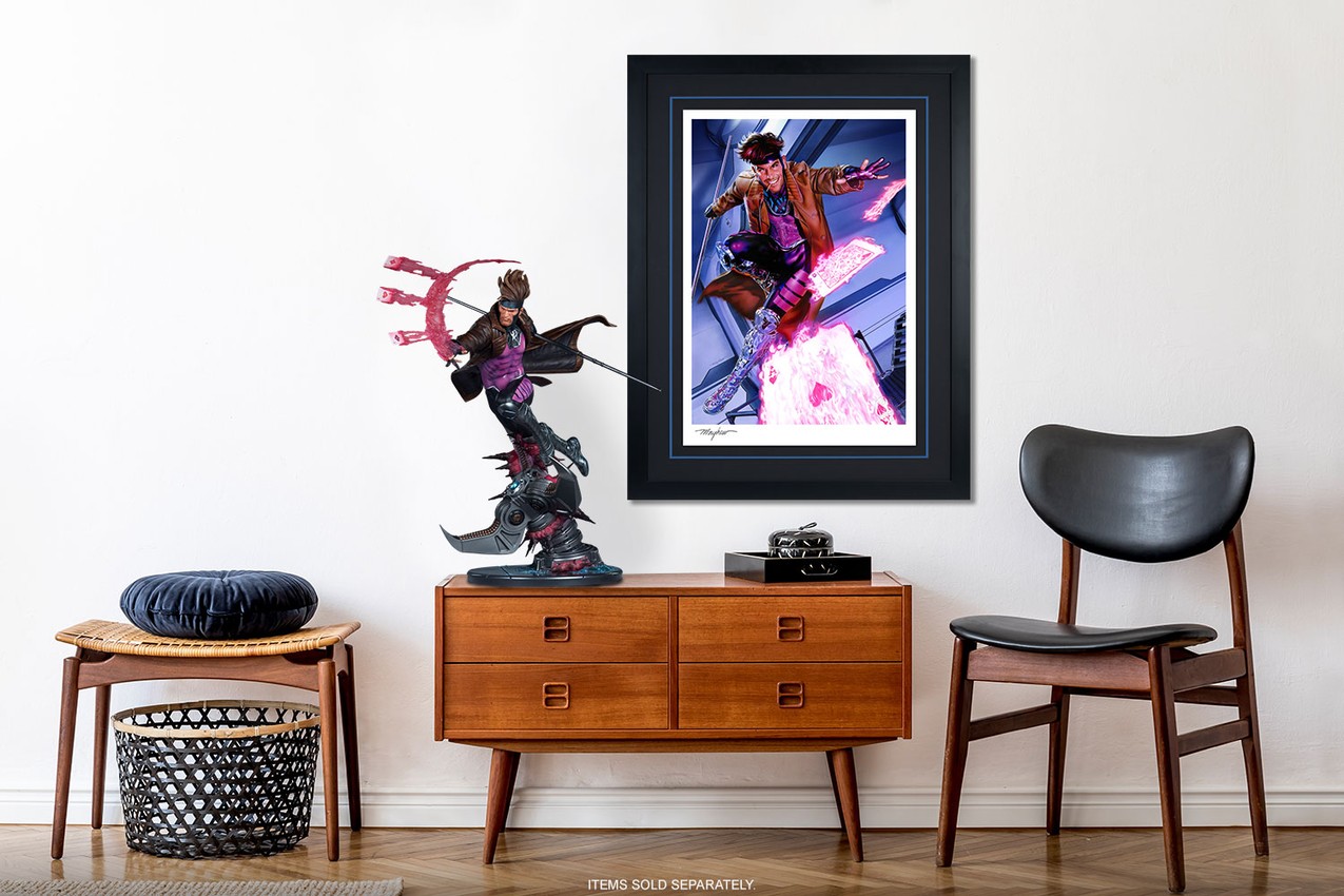 Gambit Fine Art Print by Mike Mayhew | Sideshow Collectibles